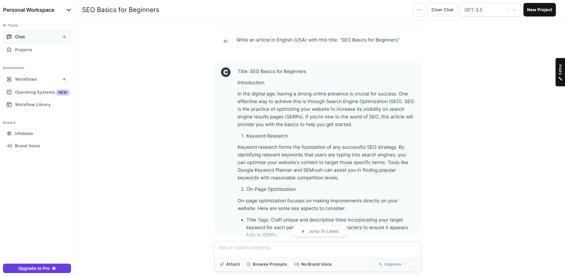 Top 7 Artificial Intelligence Tools for Writing Texts